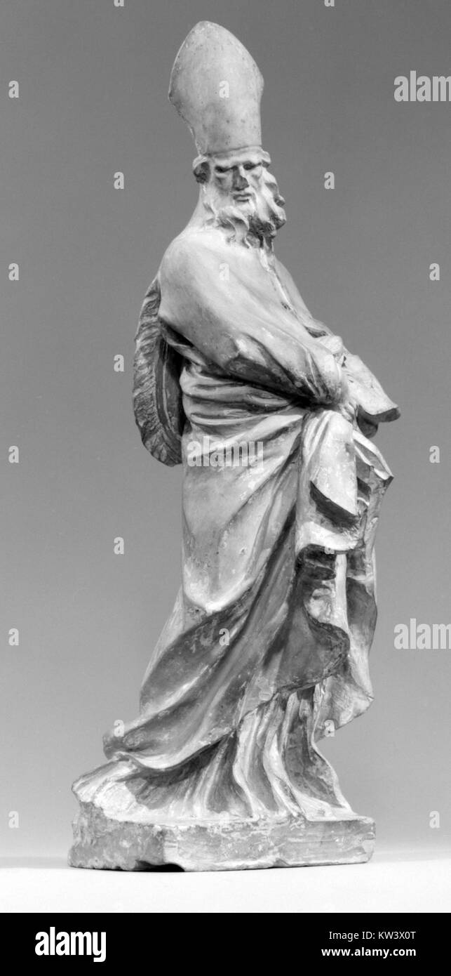 The 'Bishop Saint' photograph, part of the MET collection, features a ...