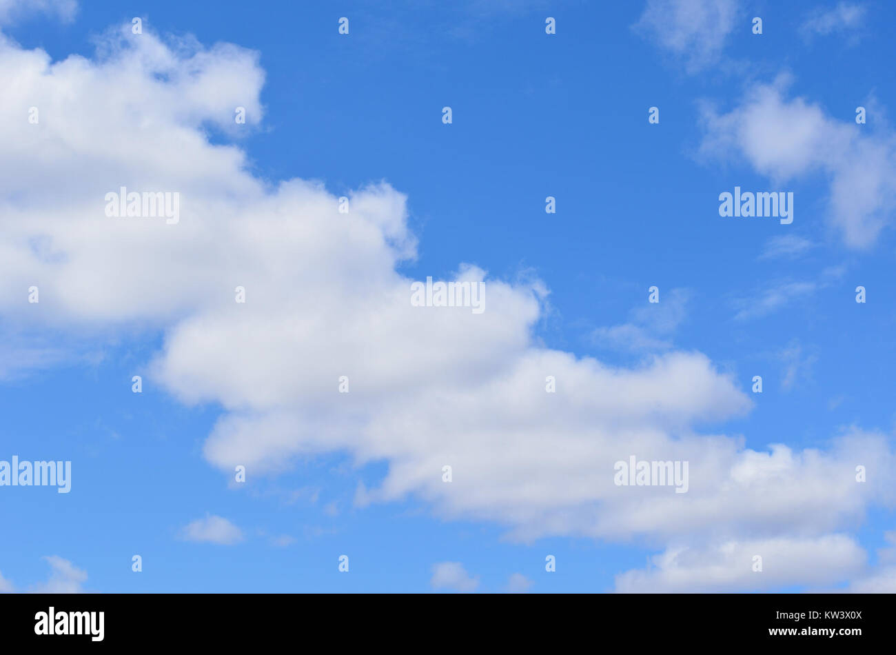 BlueSkyWhiteClouds6 is a visual depiction of the sky, showcasing clear ...