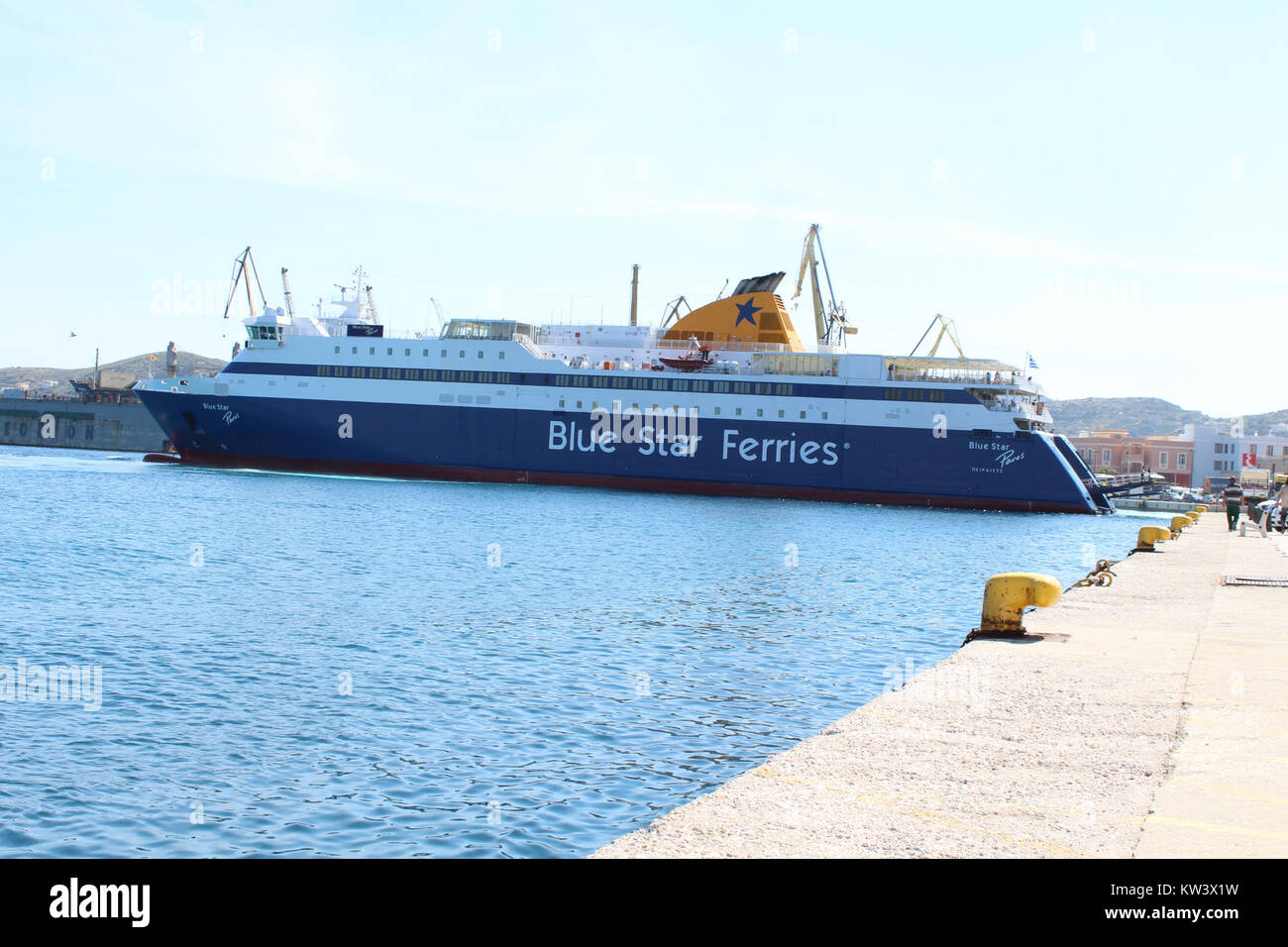 Blue Star Ferries is a Greek ferry service, with routes connecting ...