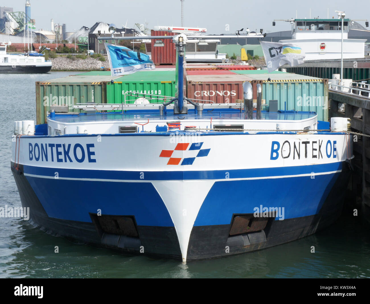 Bontekoe ENI 02331952 Motorvrachtschip, Hartelhaven, Port of Rotterdam ...