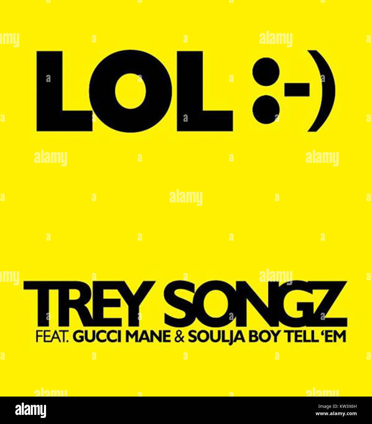 The 'Lol' smiley face cover art is a visual representation for a ...