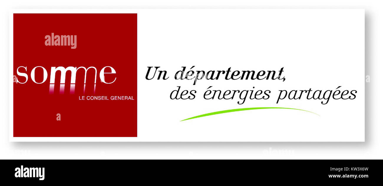 The CG Somme logo is a modern design representing the Somme region ...