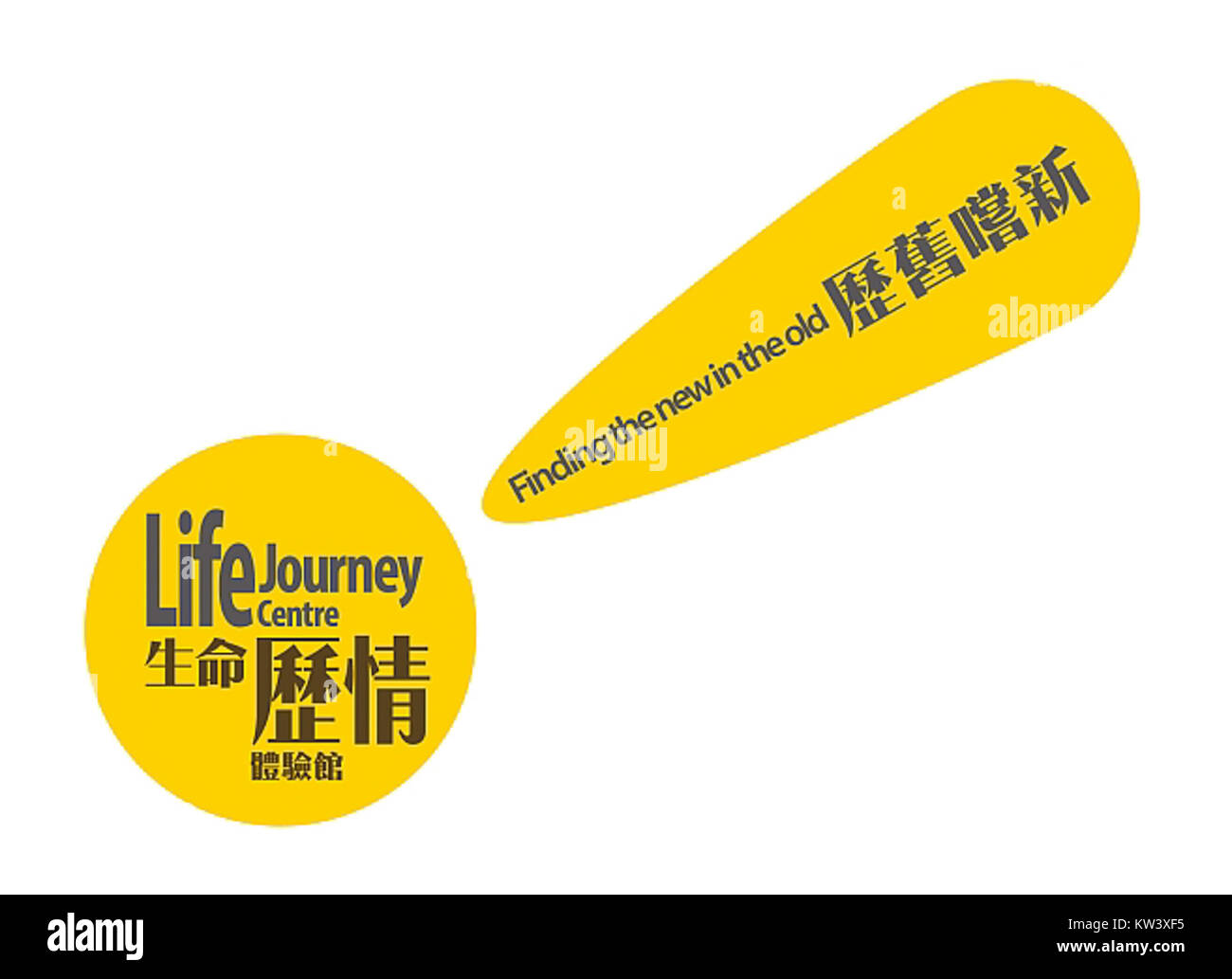 Life journey centre logo Stock Photo - Alamy