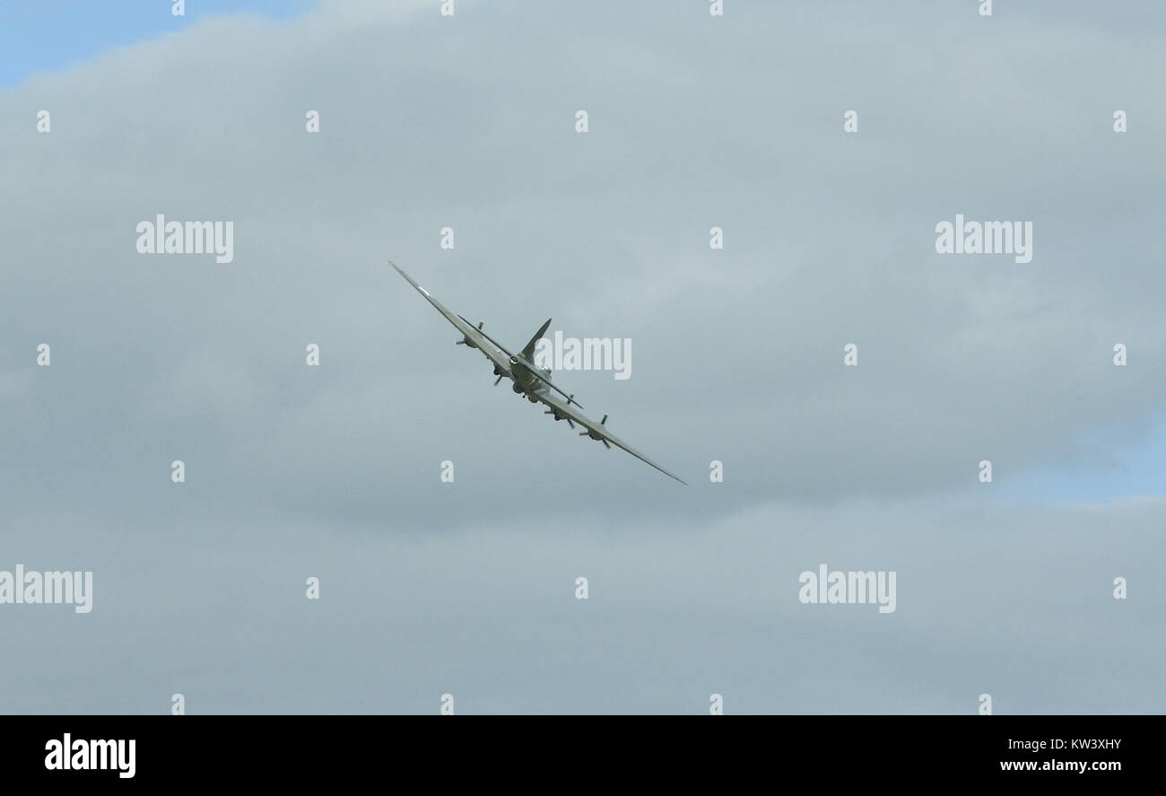 The Boeing B-17G Flying Fortress 'Sally B' is a historic American ...