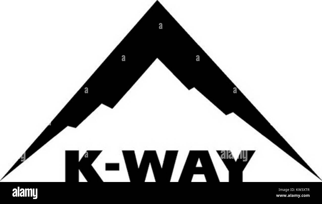 The K Way clothing logo represents a brand known for its outdoor ...