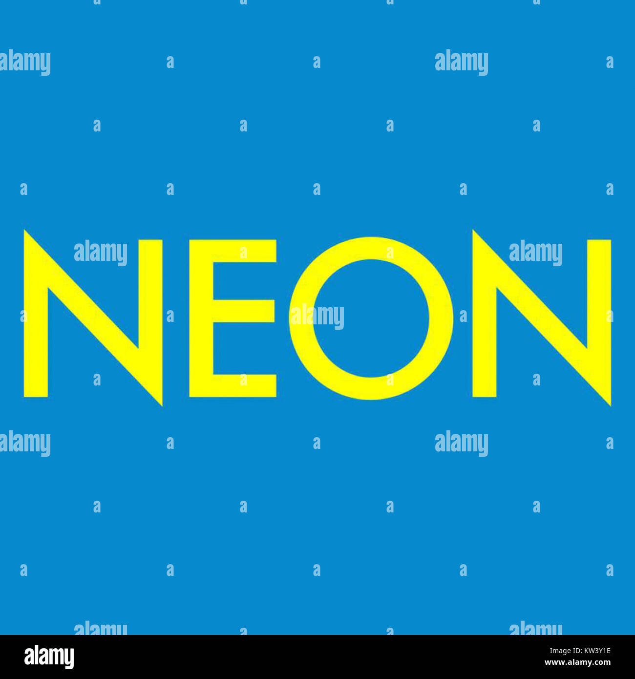 The logo of the magazine NEON represents its focus on contemporary ...