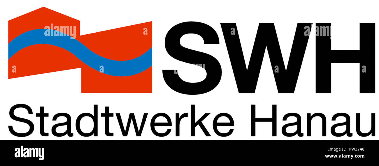 The Stadtwerke Hanau logo represents the municipal utility company of ...
