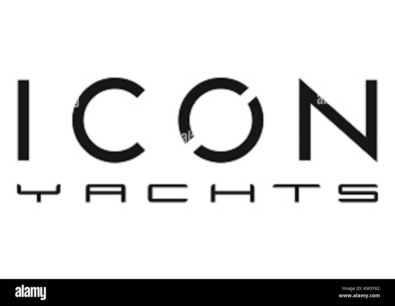 The ICON Yachts logo represents the luxury yacht manufacturer, known ...