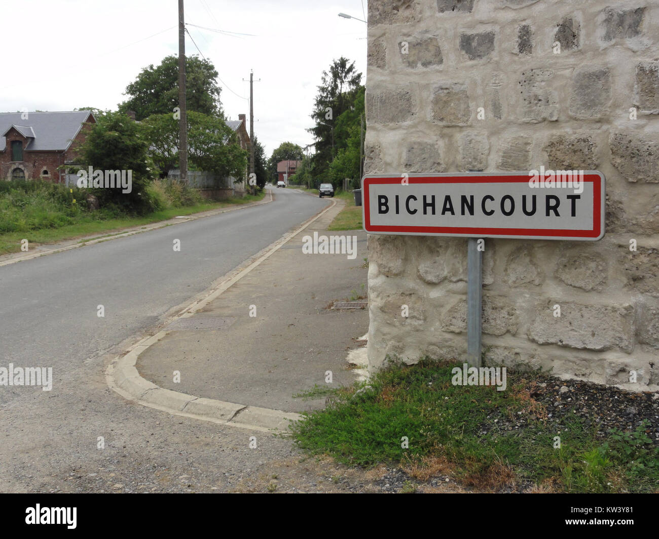 City limit sign marking hi-res stock photography and images - Alamy