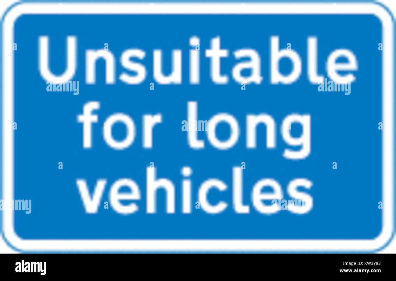 This image represents a UK traffic sign, specifically the 820V4 model ...