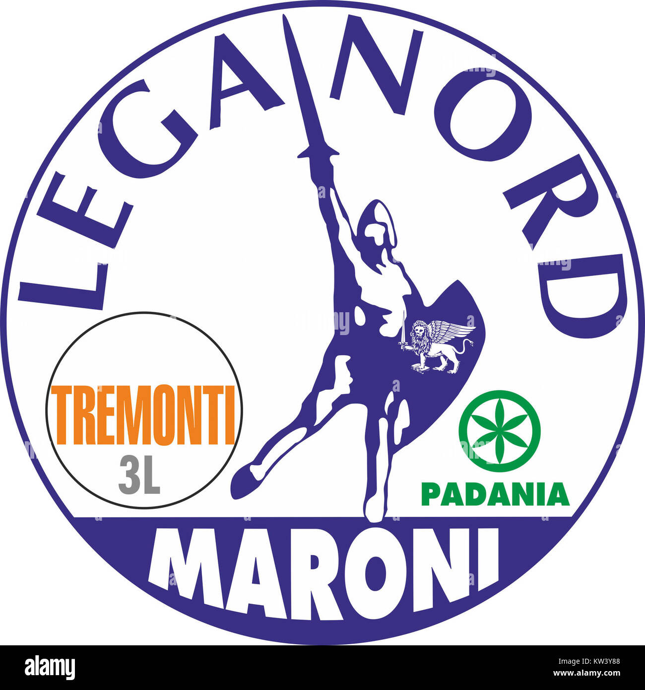 Lega Nord is a right-wing political party in Italy, founded in 1991. It ...
