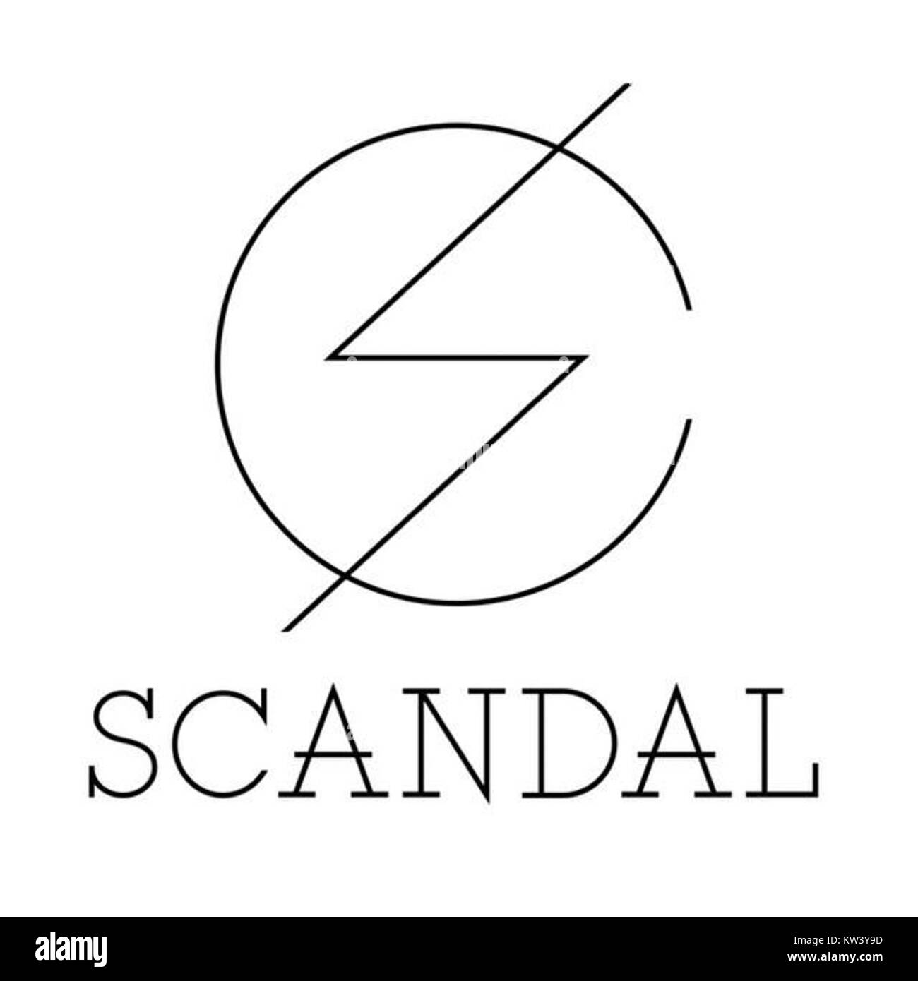 The logo of SCANDAL, a popular Japanese rock band, reflects the group's ...