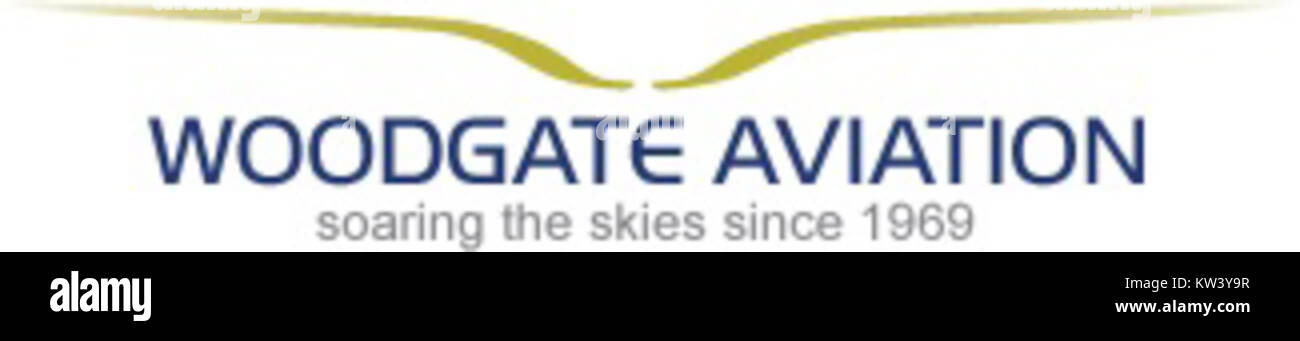 The Woodgate Aviation logo represents the branding of an aviation ...