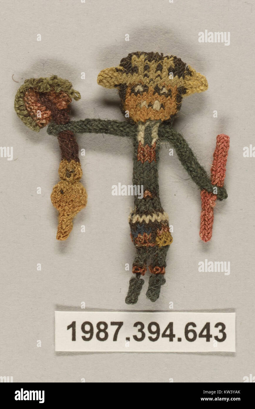 'Border Fragment, Figure' (MET DP18466) is an artwork featuring a ...