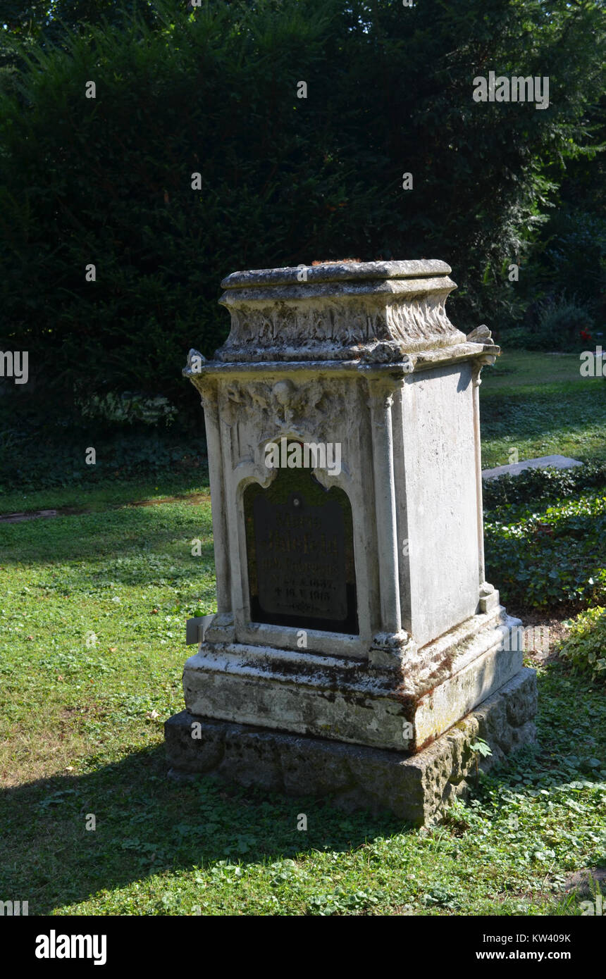 Bockenheimâ€™s Neuer Friedhof (New Cemetery) in Germany, with a ...