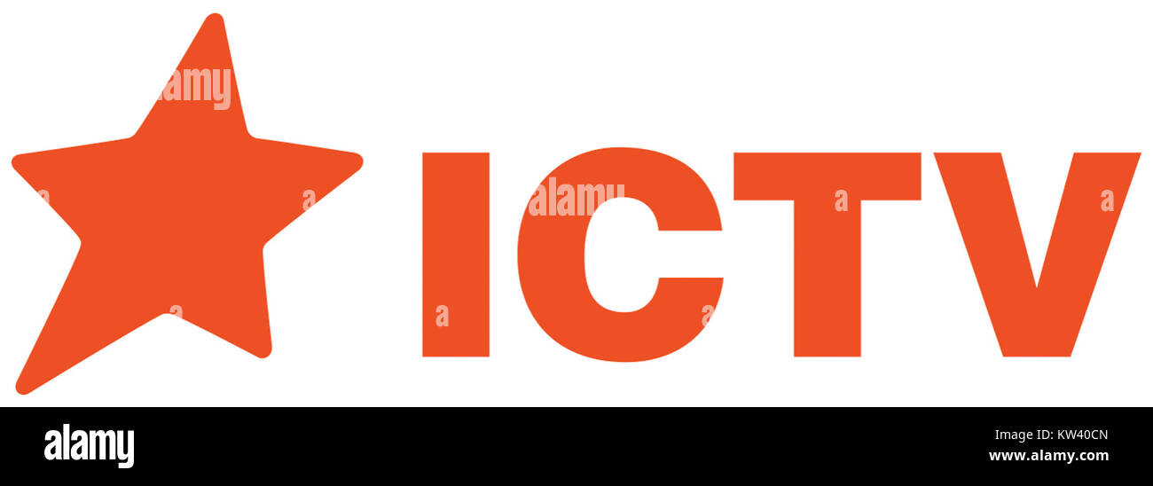 The ICTV logo represents the branding of a television network. It symbolizes the identity of the ...