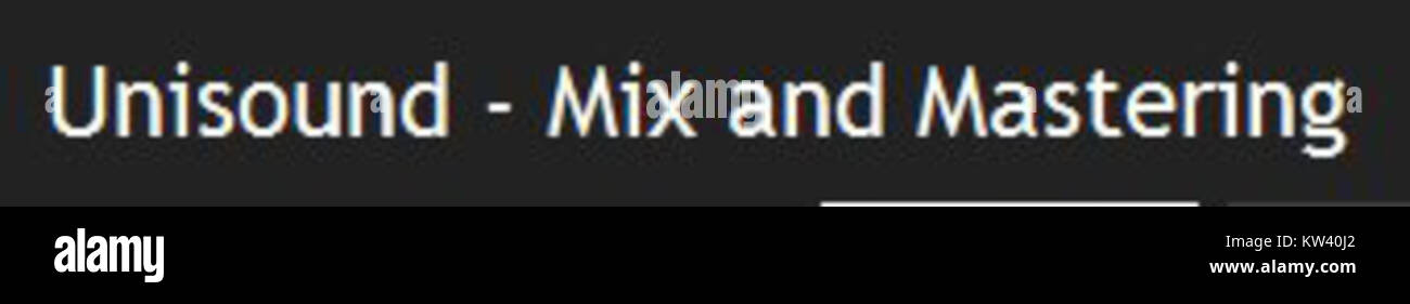 The Unisound Studio logo represents a company in the audio and sound ...