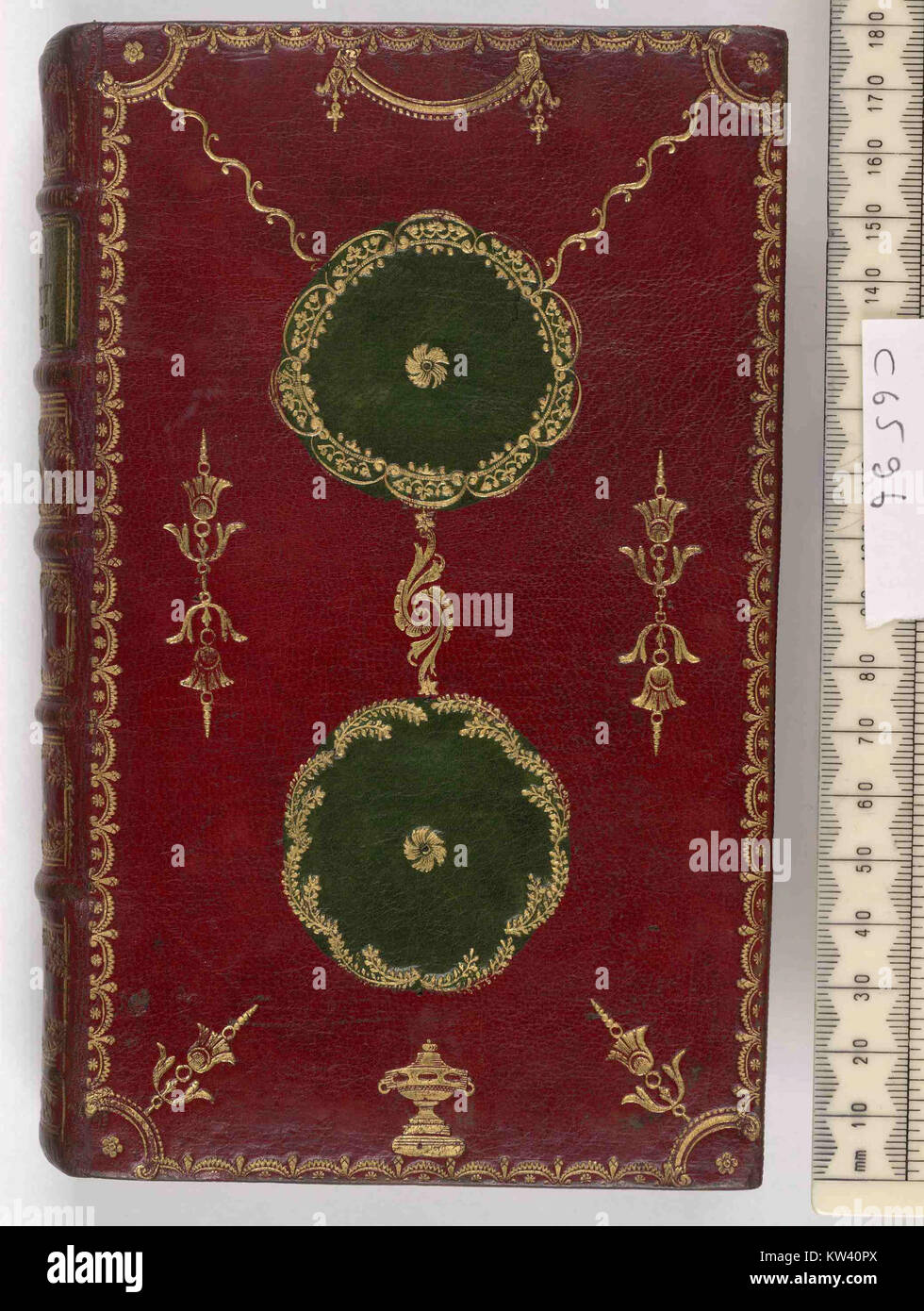 The Biblia Upper Cover (c65g6) is a historic manuscript cover, part of ...