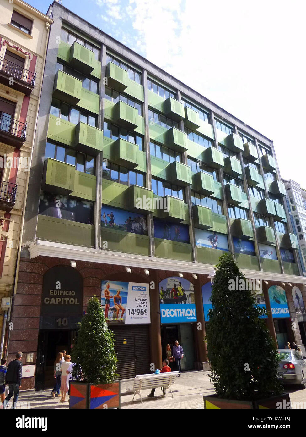 The Edificio Capitol in Bilbao, Spain, is a significant building known for its architectural ...