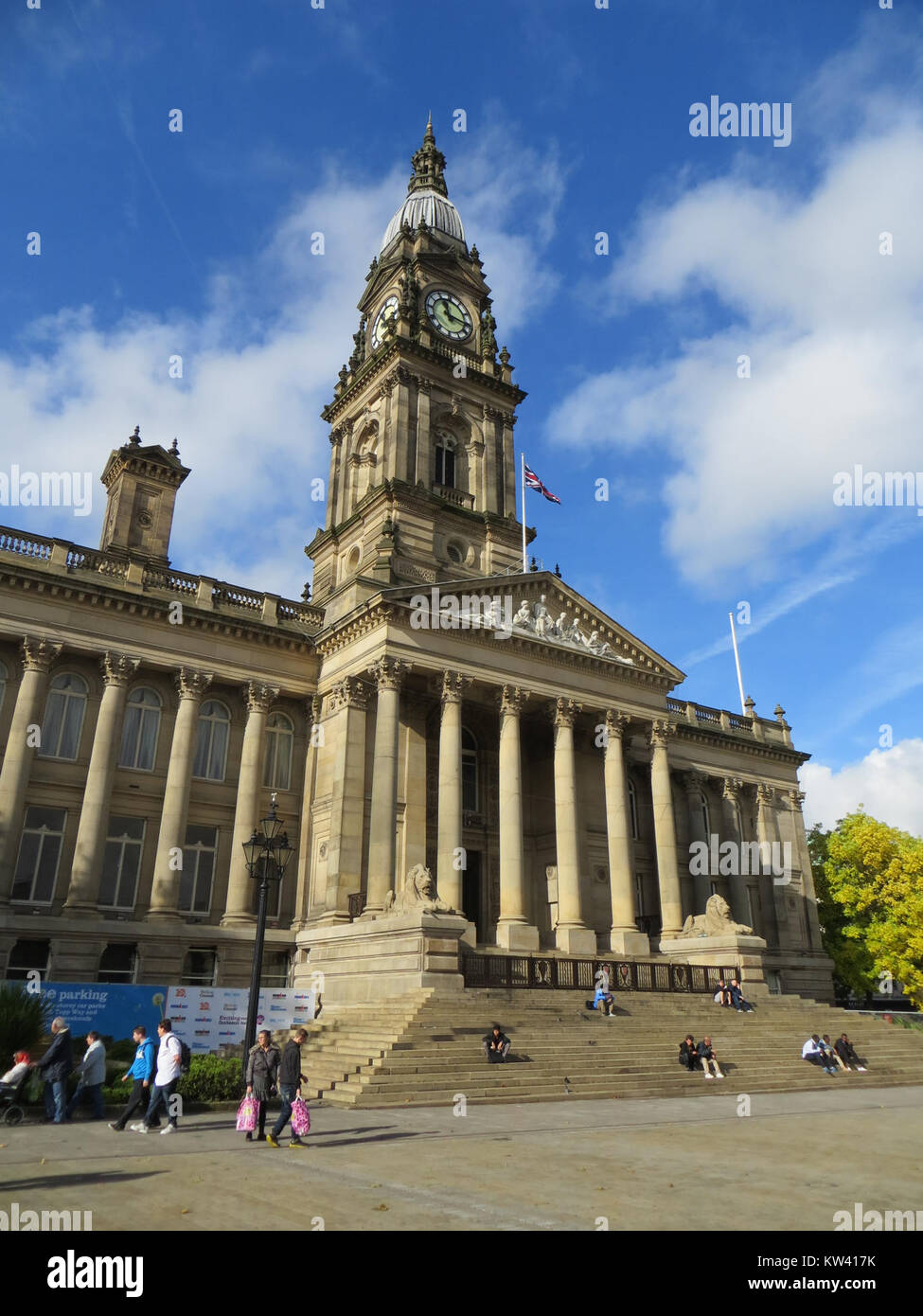 Bolton Town Hall, located in the UK, is an iconic civic building, known ...