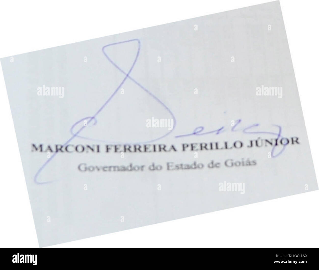 Marconi Perillo's signature is a distinctive mark associated with the ...
