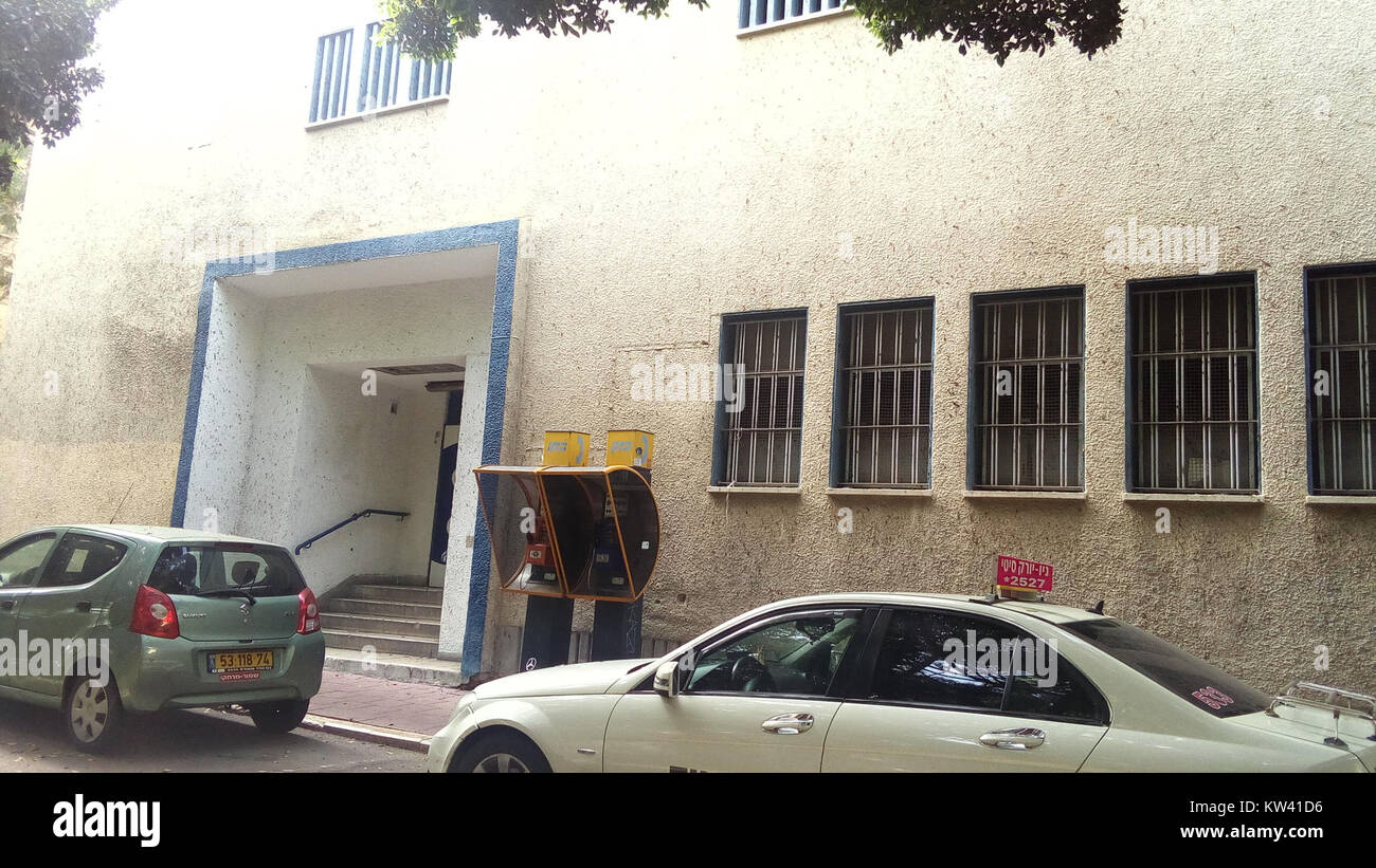 The Bezeq exchange building in Ramat Gan Bialik is an important ...