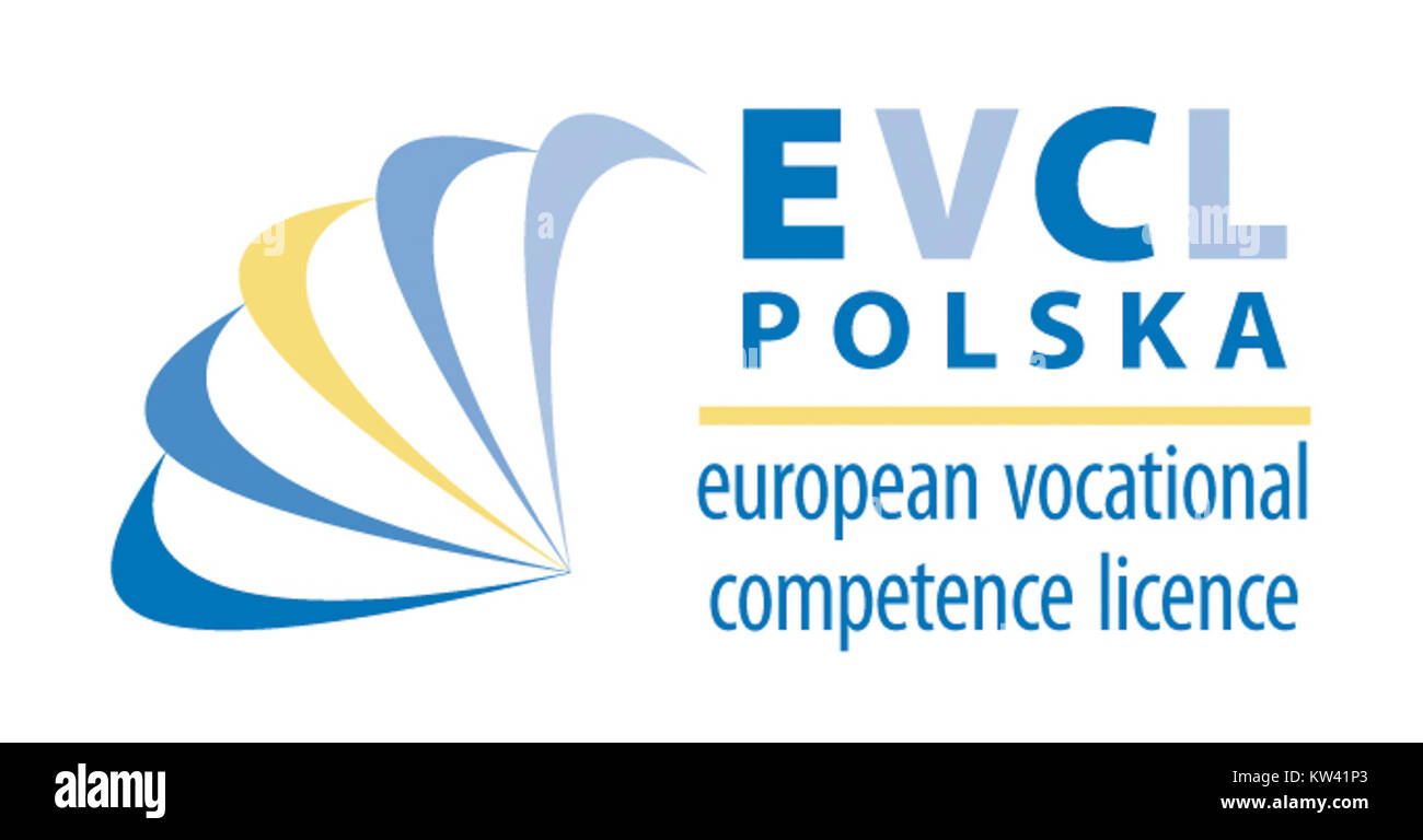 LOGO EVCL Polska vocational 02 Stock Photo - Alamy