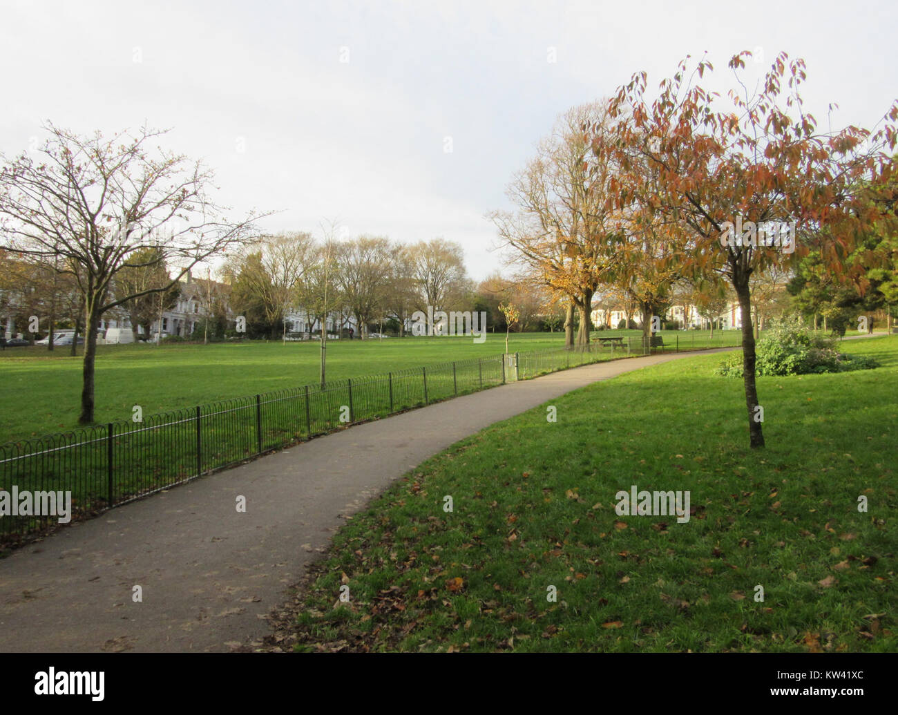 Blakers Park, located on Preston Drove in Brighton, is a public green ...