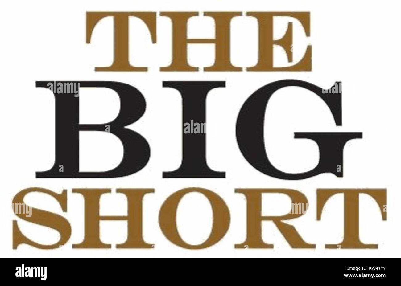The official logo of *The Big Short*, a 2015 film directed by Adam ...