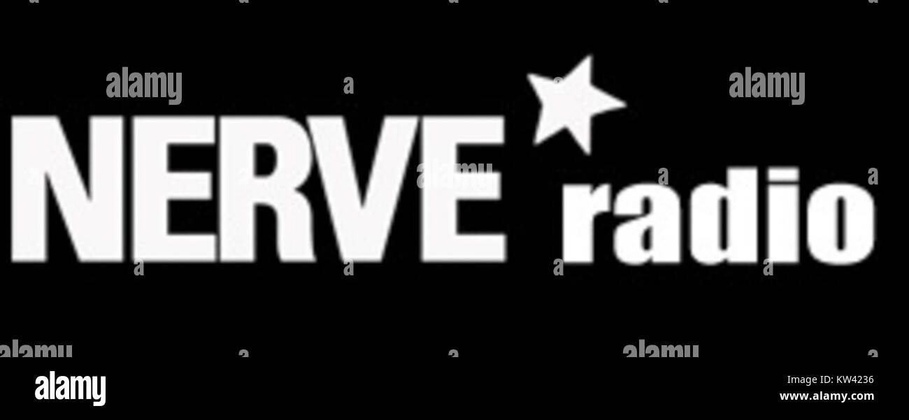 The Nerve Radio logo from 2011 represents the brand identity of the radio station known for its ...