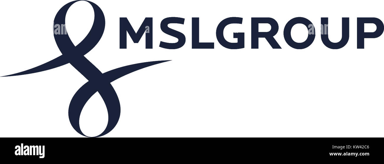 MSLGROUP's logo, displayed in a blue color scheme, represents the ...