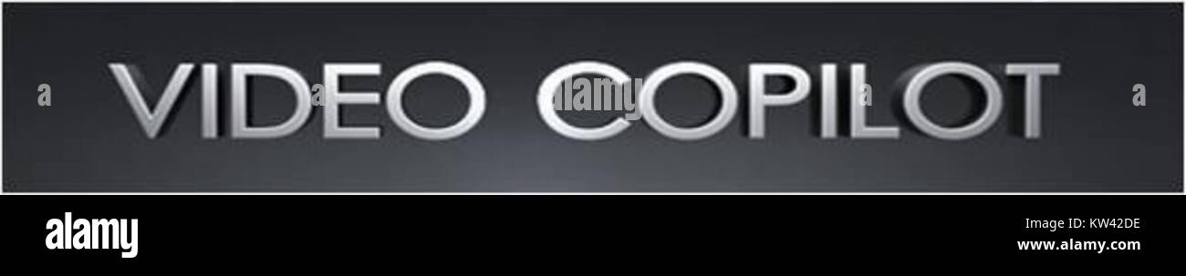 This image displays the Video Copilot logo, a company known for its ...