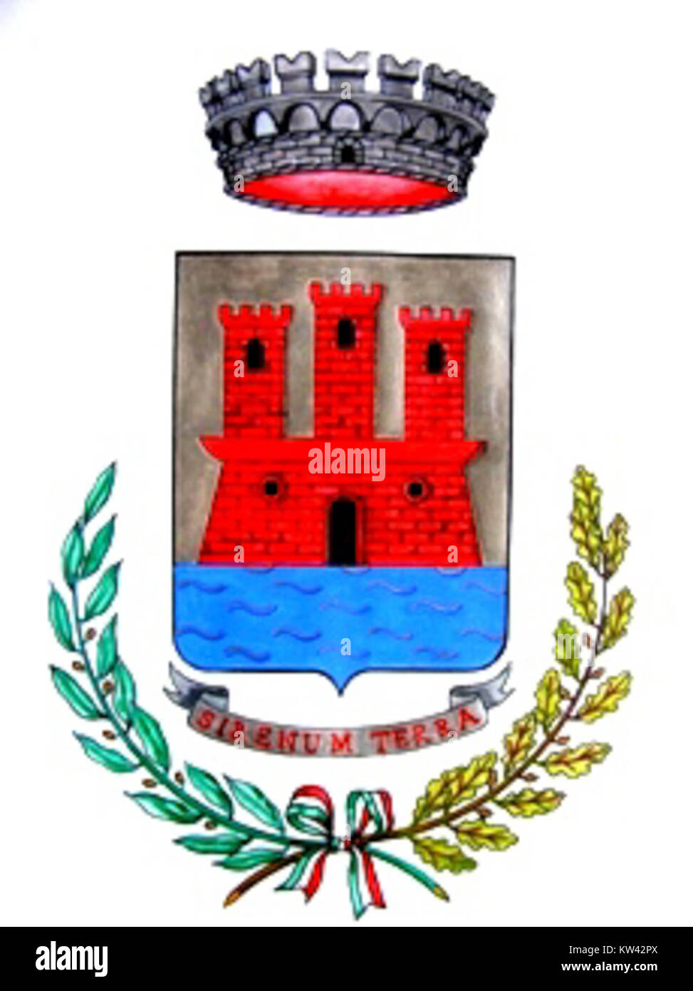 STEMMA DEFINITIVO ridotto is a historical coat of arms, likely ...