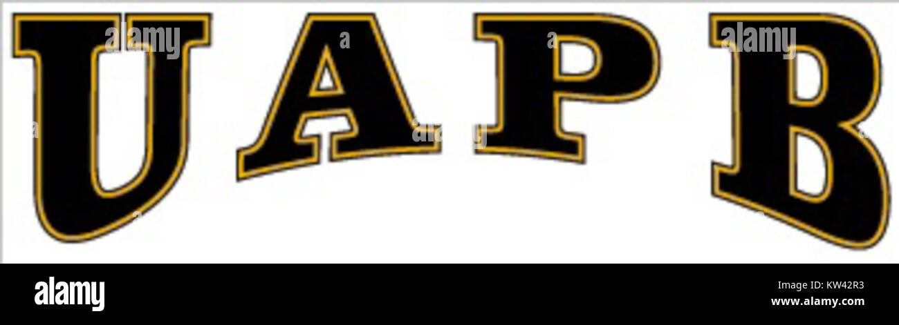 The UAPB wordmark represents the official logo of the University of Arkansas at Pine Bluff, an ...