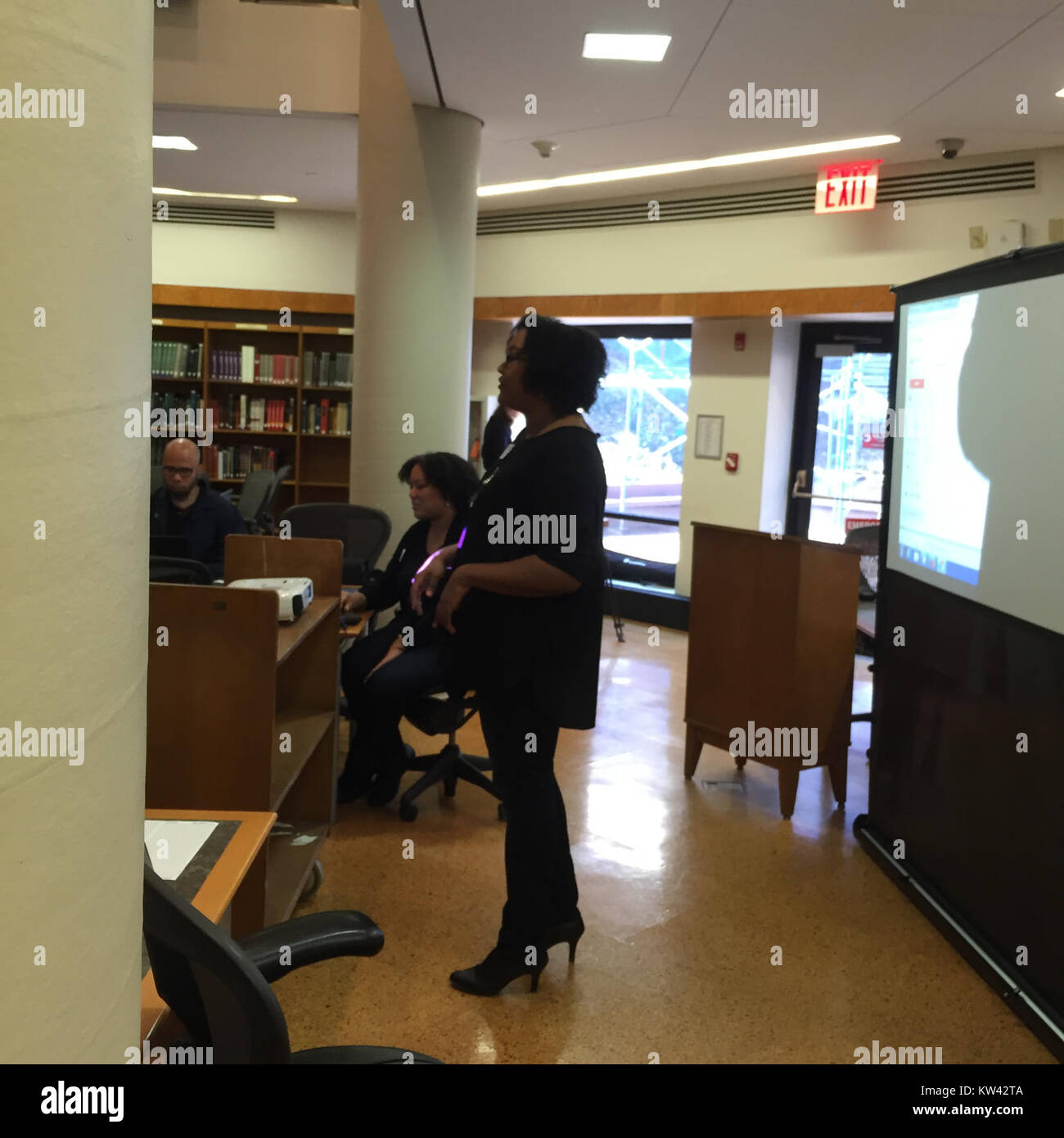 The Black Lives Matter AfroCROWD event at the Schomburg Center in New ...