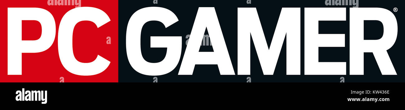 The old logo of PC Gamer, a leading publication in the gaming industry ...