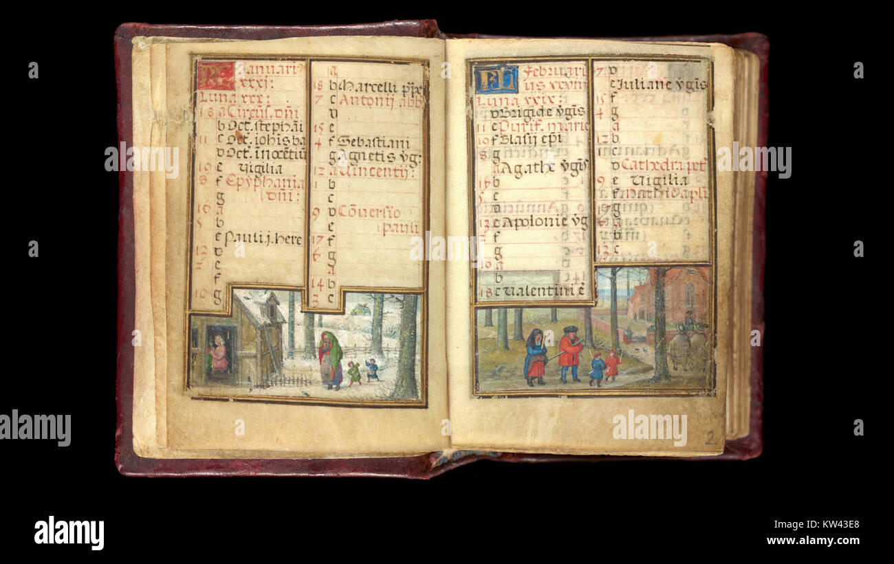 The Book of Hours is a medieval illuminated manuscript, renowned for ...