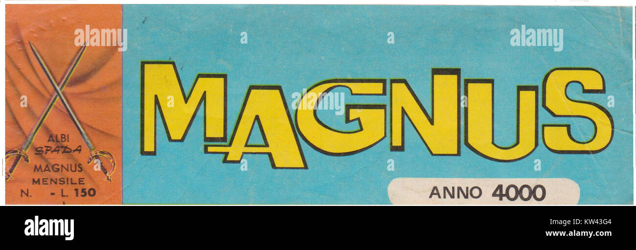 'Magnus anno 4000' is a comic series created by Albi Spada, focusing on ...