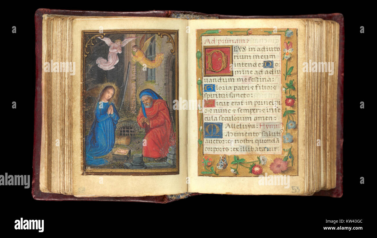 Book of Hours MET DP 634 009 Stock Photo - Alamy
