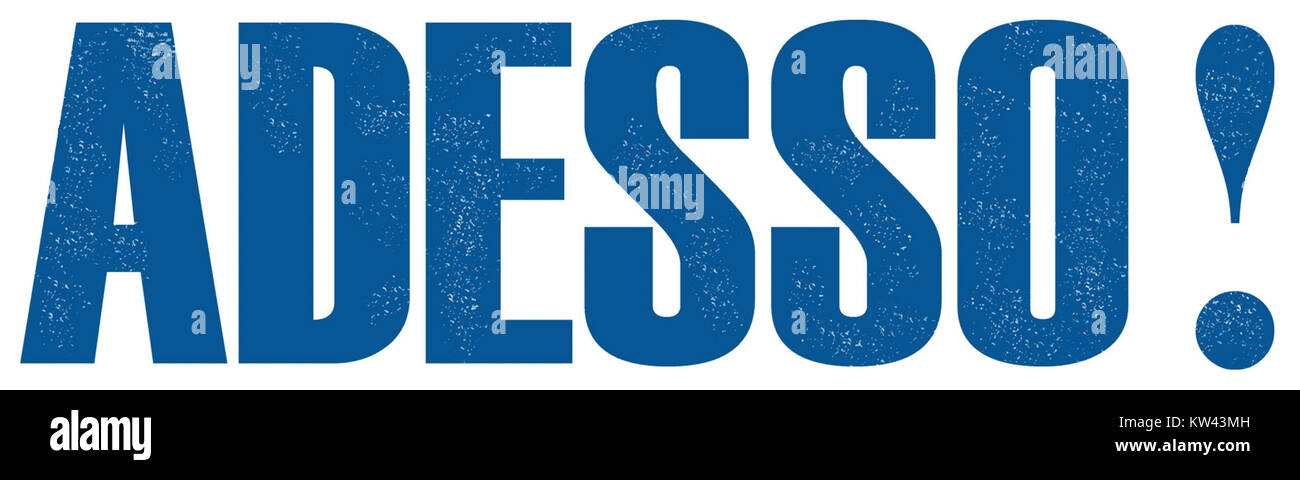 Adesso logo hi-res stock photography and images - Alamy