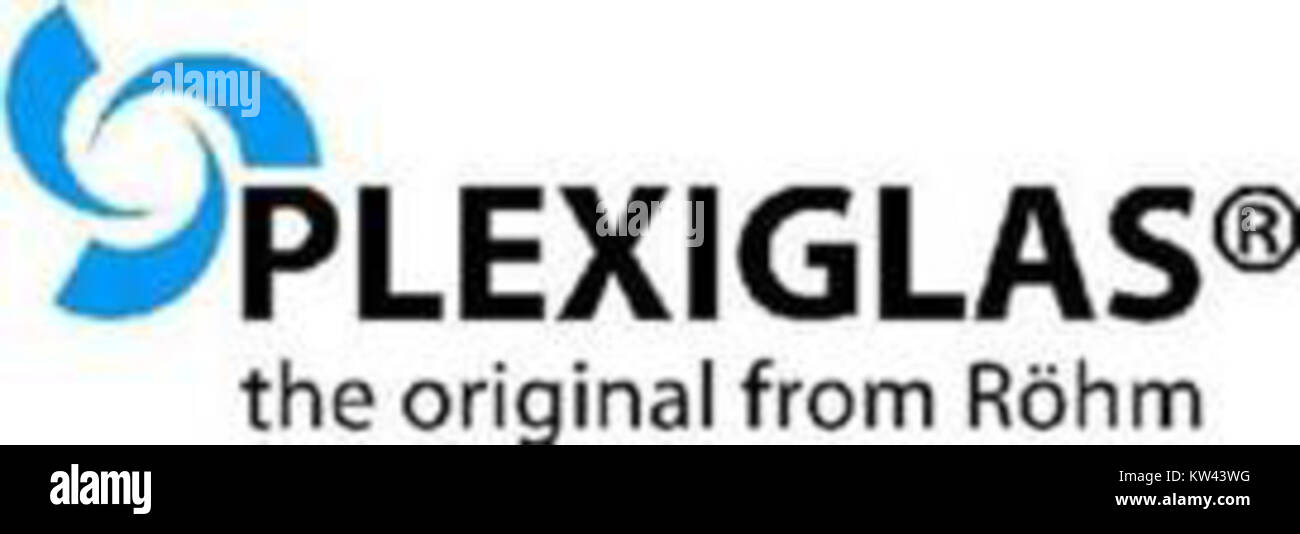 The Plexiglas logo from 2002 represents the branding of Plexiglas, a ...