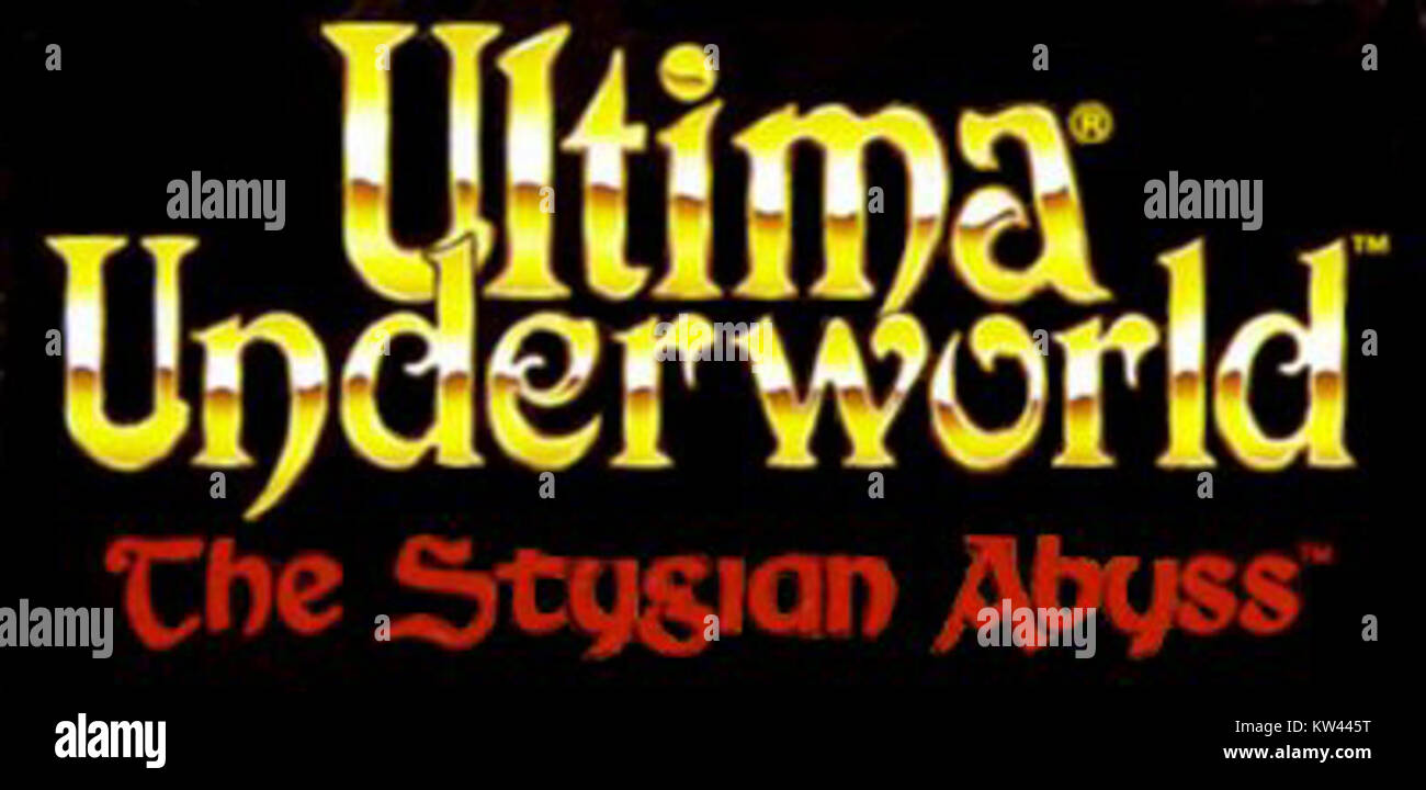 Ultima Underworld logo Stock Photo - Alamy
