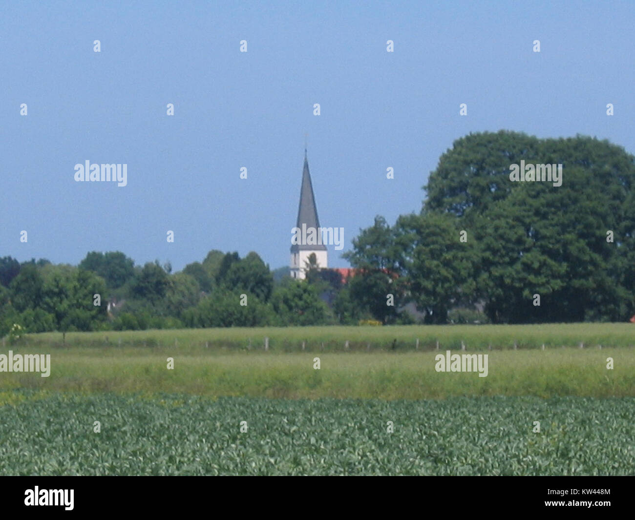 A photograph from Blasheim, Germany, taken in June 2009, capturing an ...