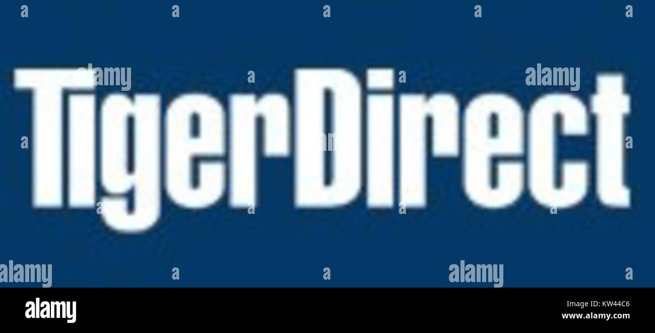 A digital representation of the TigerDirect logo, representing the company's identity and role ...
