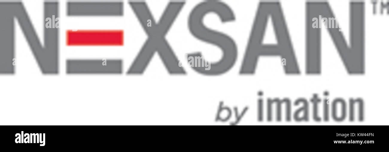 The logo for Nexsan by Imation represents a company specializing in ...