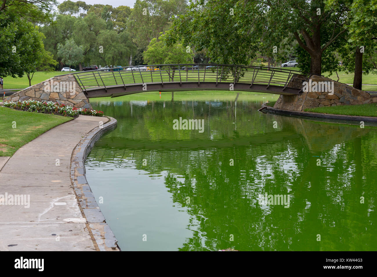 Rymill Park in the east end of the Adelaide City South Australia Stock ...