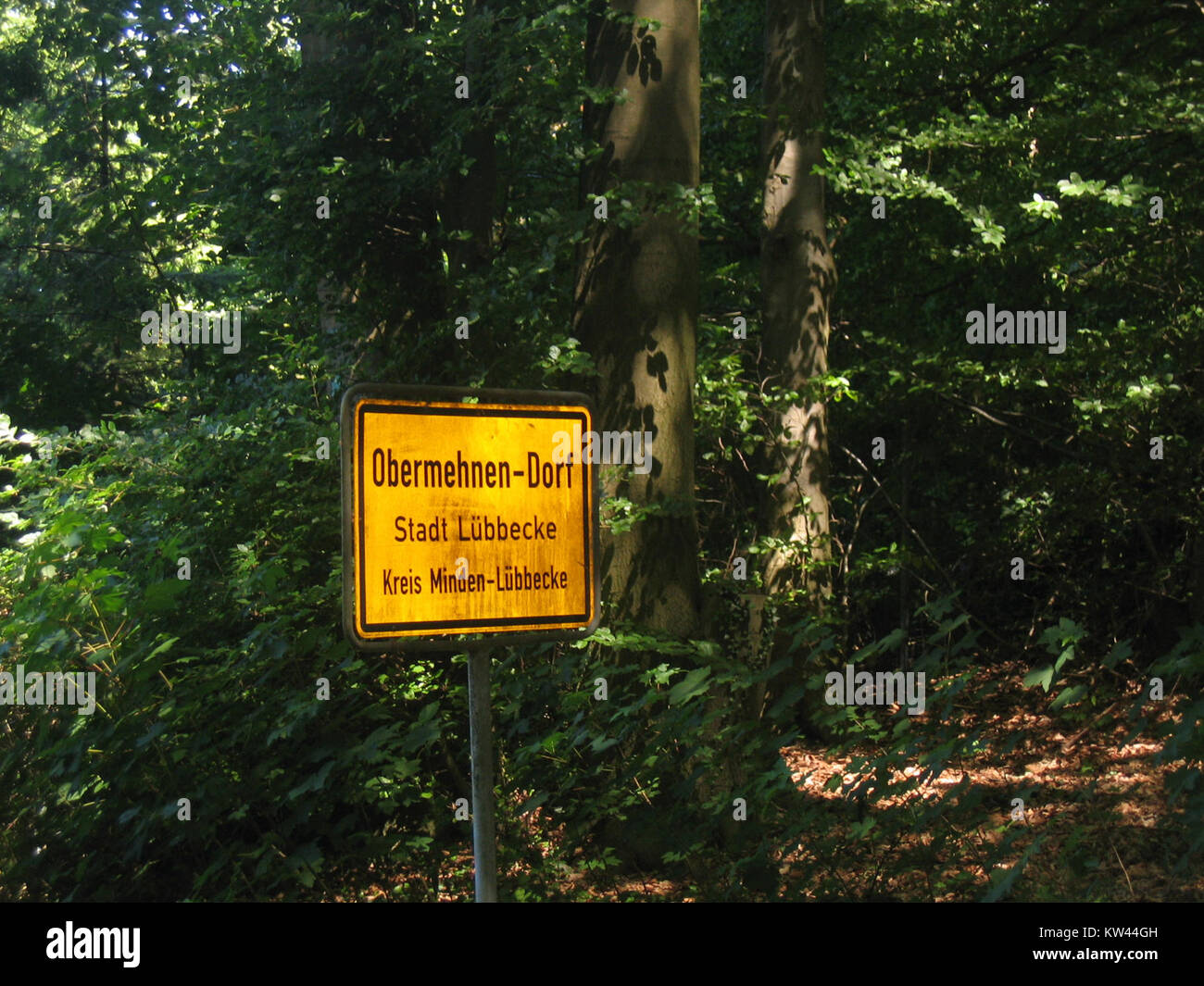 This photograph from June 2009 shows the town of Blasheim in Germany ...