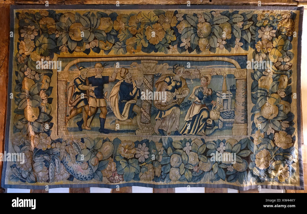 This Flemish-style biblical scene, dating from the late 16th to early ...