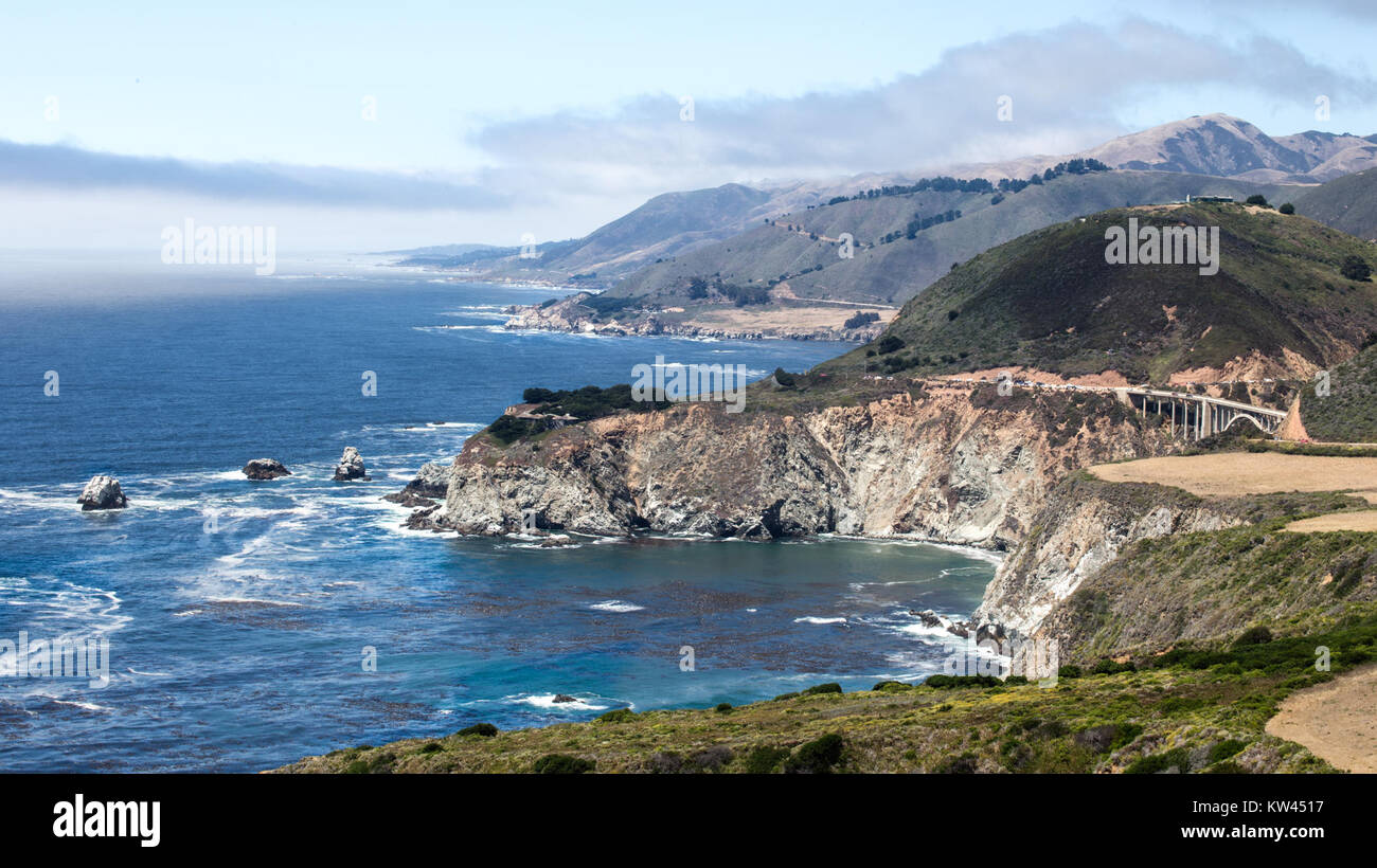 Photograph of bixby bridge hi-res stock photography and images - Alamy