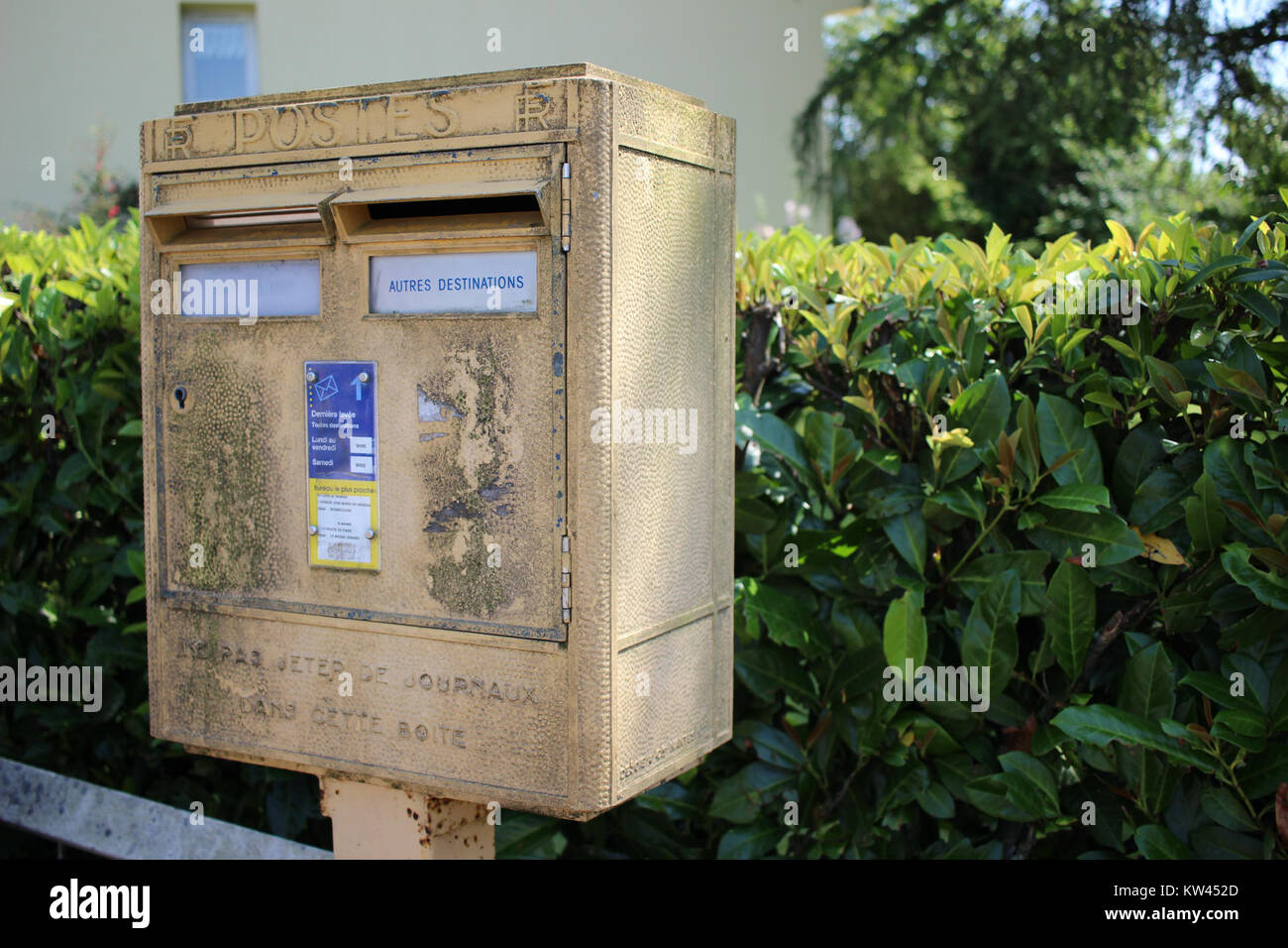 Postal service in france hi-res stock photography and images - Alamy